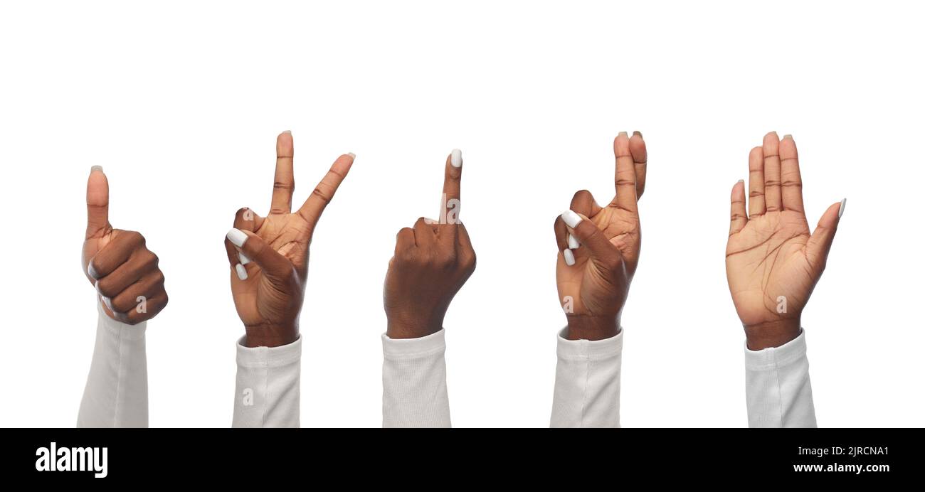 Nonverbal communication hi-res stock photography and images - Alamy