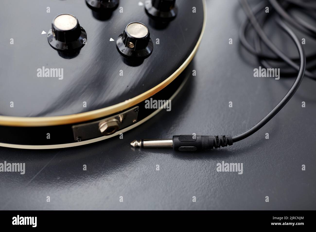 Guitar input jack hi-res stock photography and images - Alamy