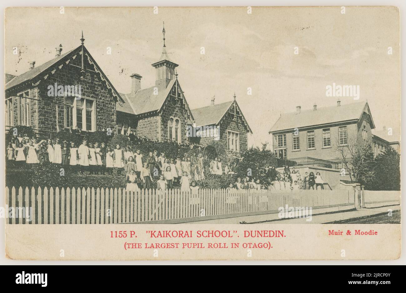 Kaikorai School, Dunedin, 1904-1915, Dunedin, by Muir & Moodie Stock ...