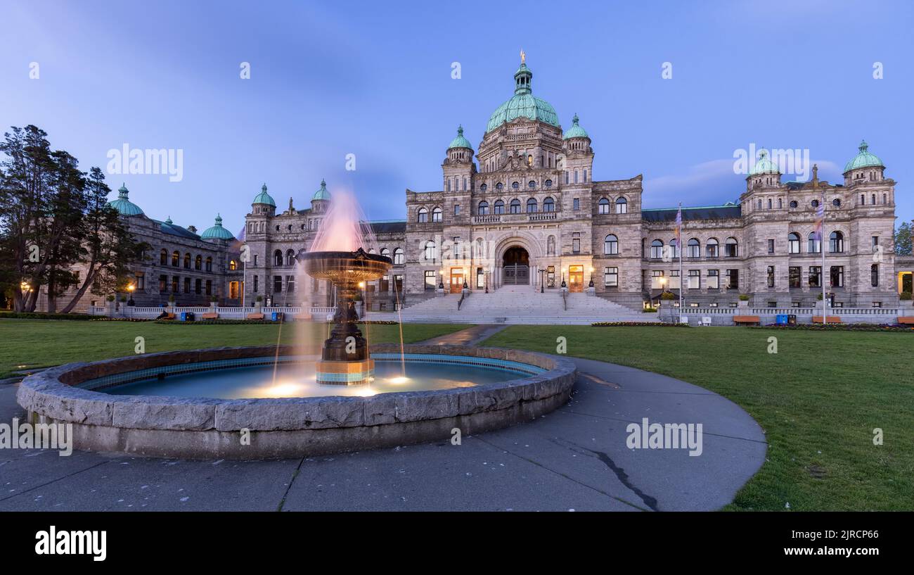 Legislative Assembly of British Columbia in the Capital City during ...