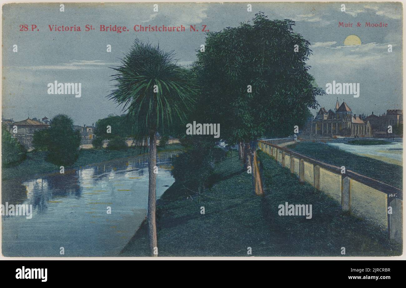 Christchurch victoria street bridge hi-res stock photography and images ...