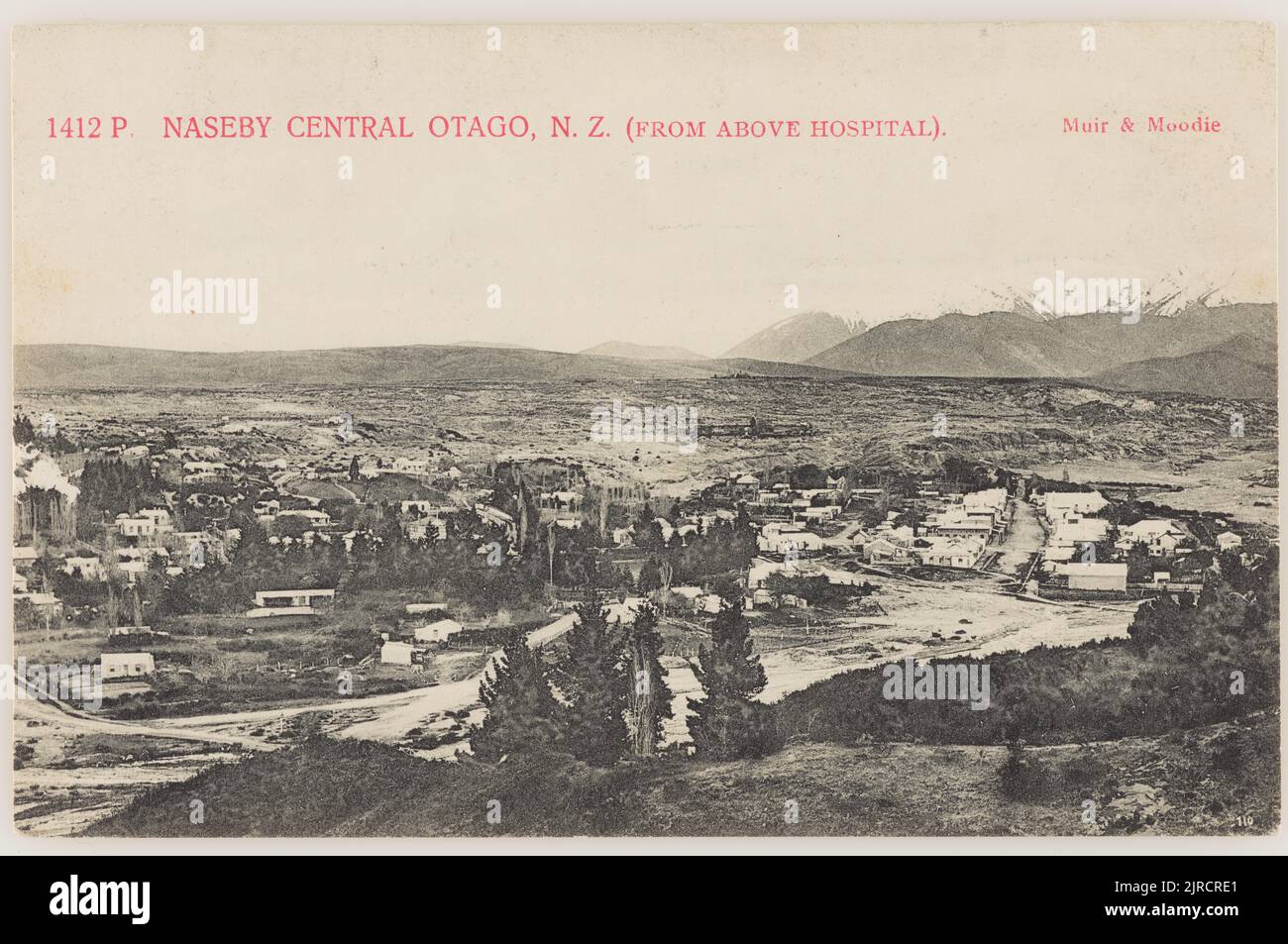 Naseby, Central Otago, New Zealand, 1905, Naseby, by Muir & Moodie ...