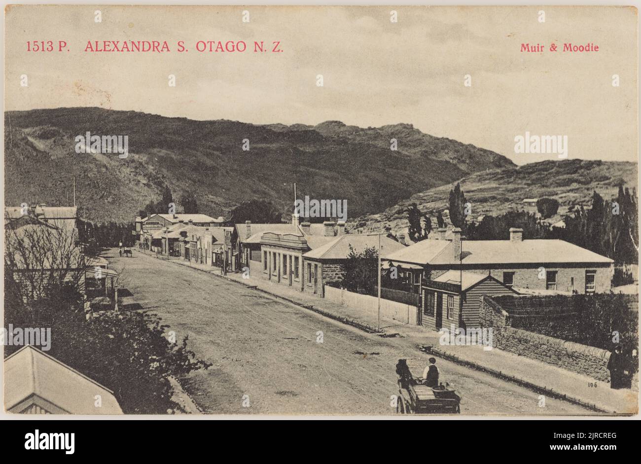 Alexandra South, Central Otago, New Zealand, 1905, Alexandra, by Muir ...
