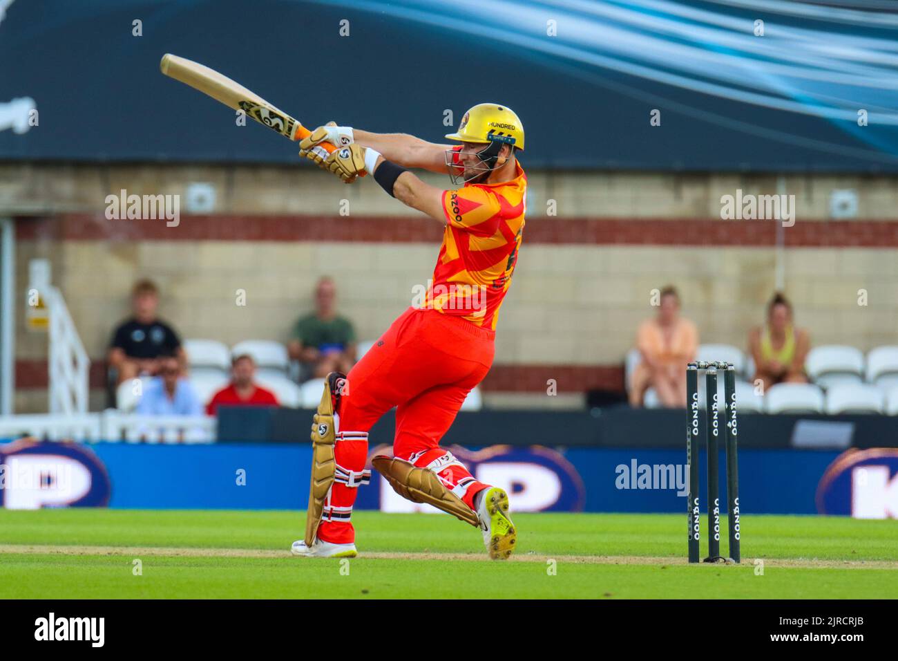 London, UK. 23rd Aug, 2022. Liam Livingston (23 - Birmingham Phoenix ...