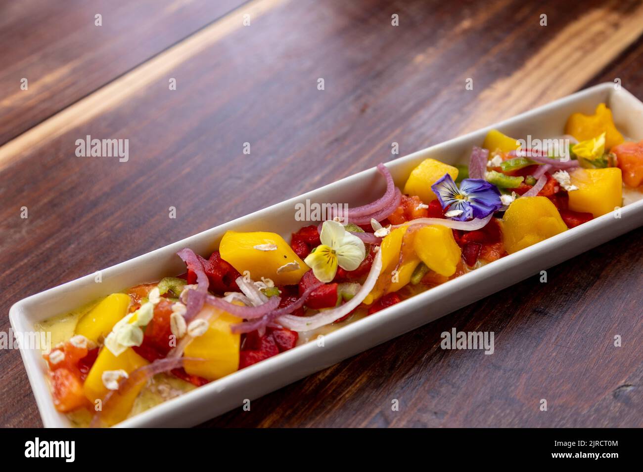 A closeup of delicious traditional food in a restaurant Stock Photo - Alamy