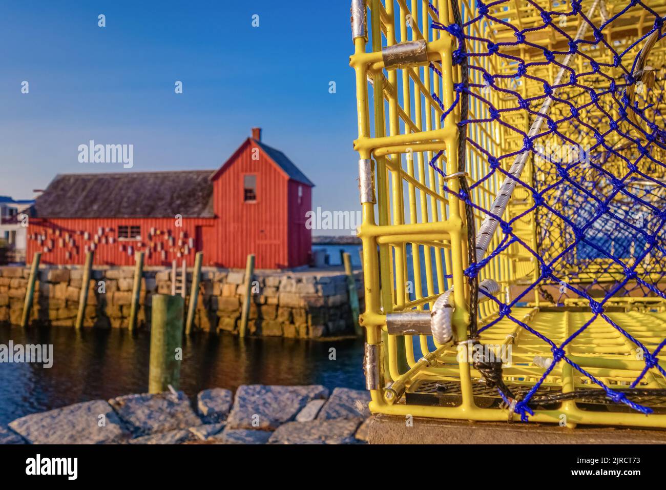 The historic fishing village of Rockport, Mass. is a popular tourist ...