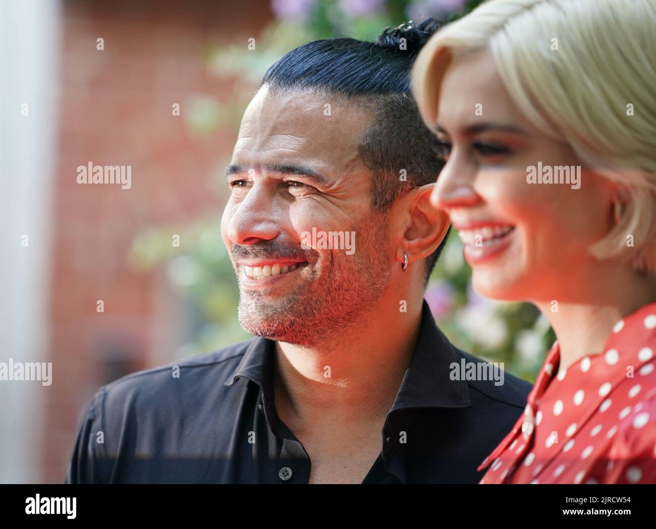 Hamburg, Germany. 23rd Aug, 2022. Verena Kerth, presenter, and her ...