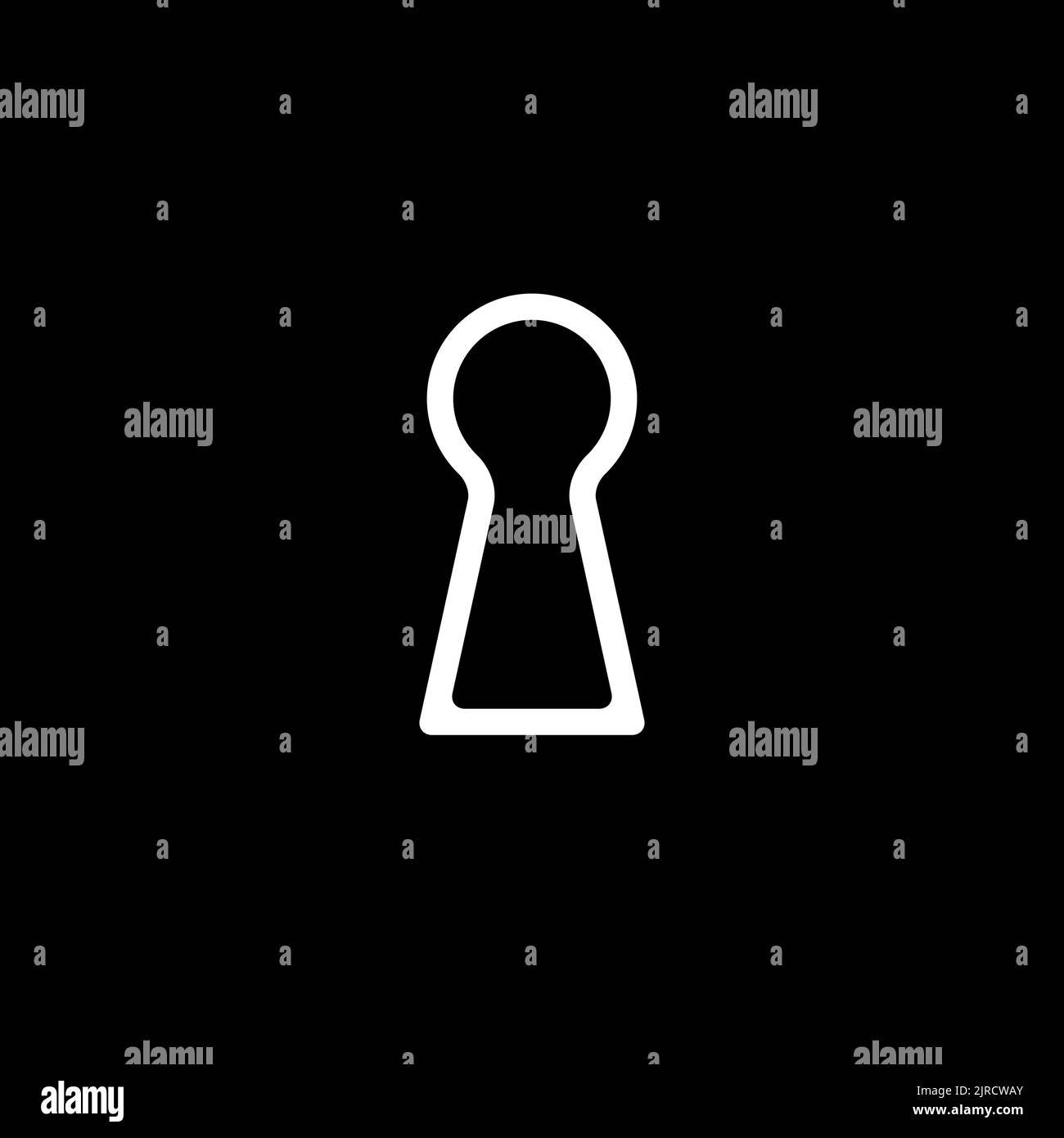 Black line through the eye hi-res stock photography and images - Alamy