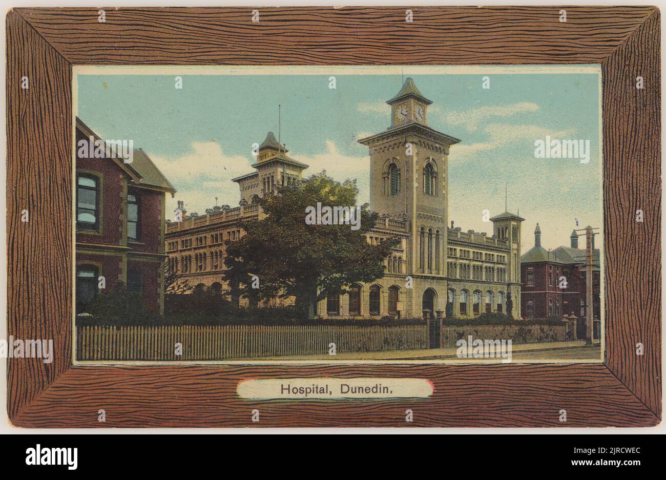 Hospital, Dunedin, 1904-1915, Dunedin, by Muir & Moodie Stock Photo - Alamy