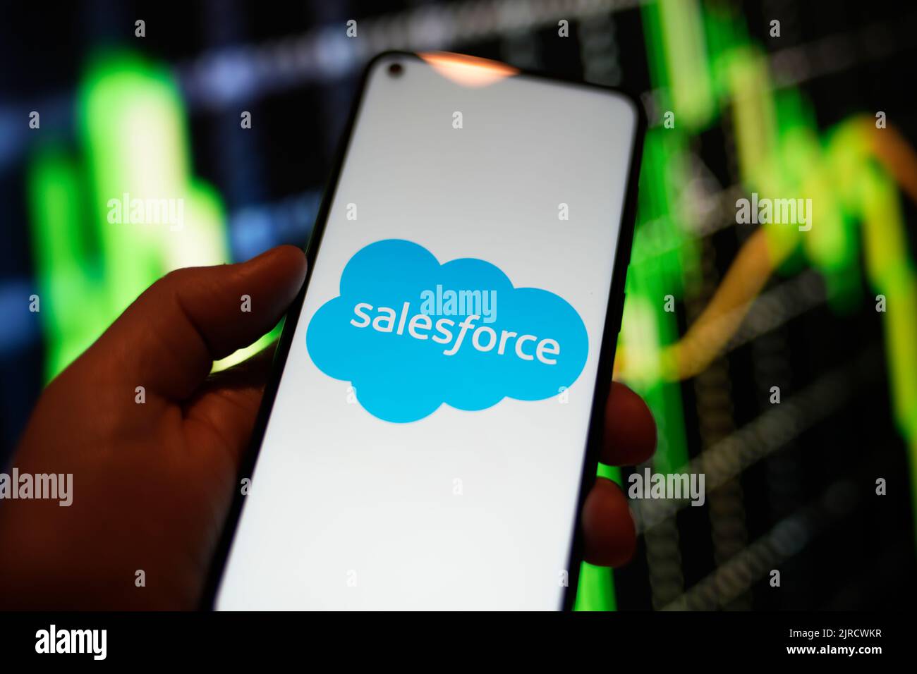 Salesforce screen hi-res stock photography and images - Alamy