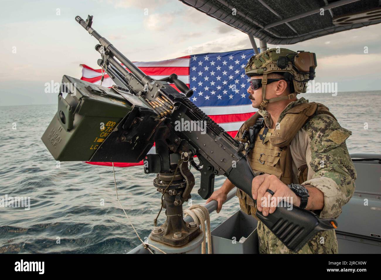 Djibouti. 9th Aug, 2022. U.S. Navy Boatswains Mate 1st Class Jordan ...