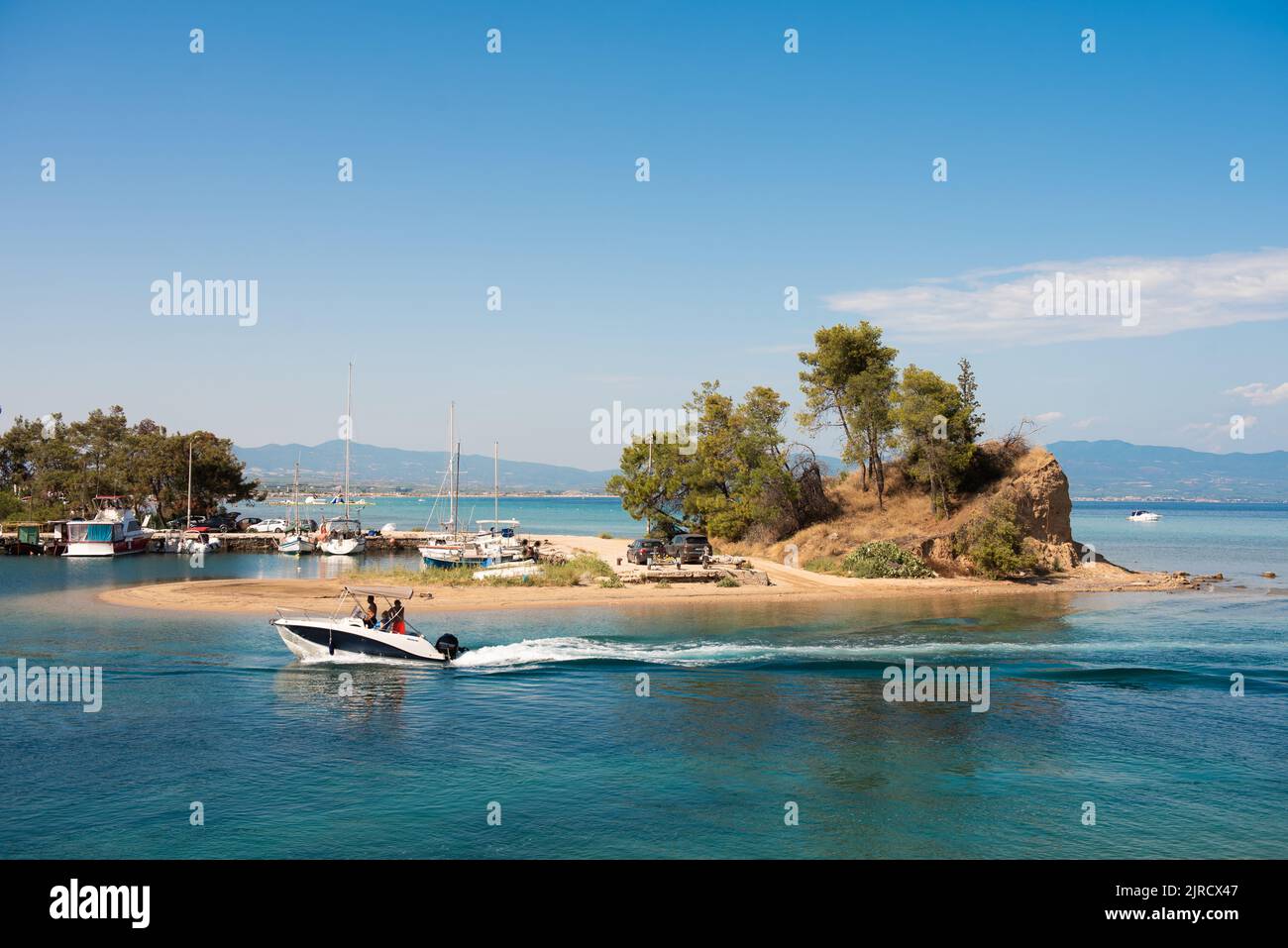 Canal of Nea Potidea - Halkididki Greece, Potidea channel (Nea Potidea ...