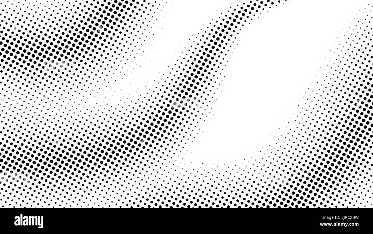 Halftone background. Comic halftone pop art texture. White and black ...