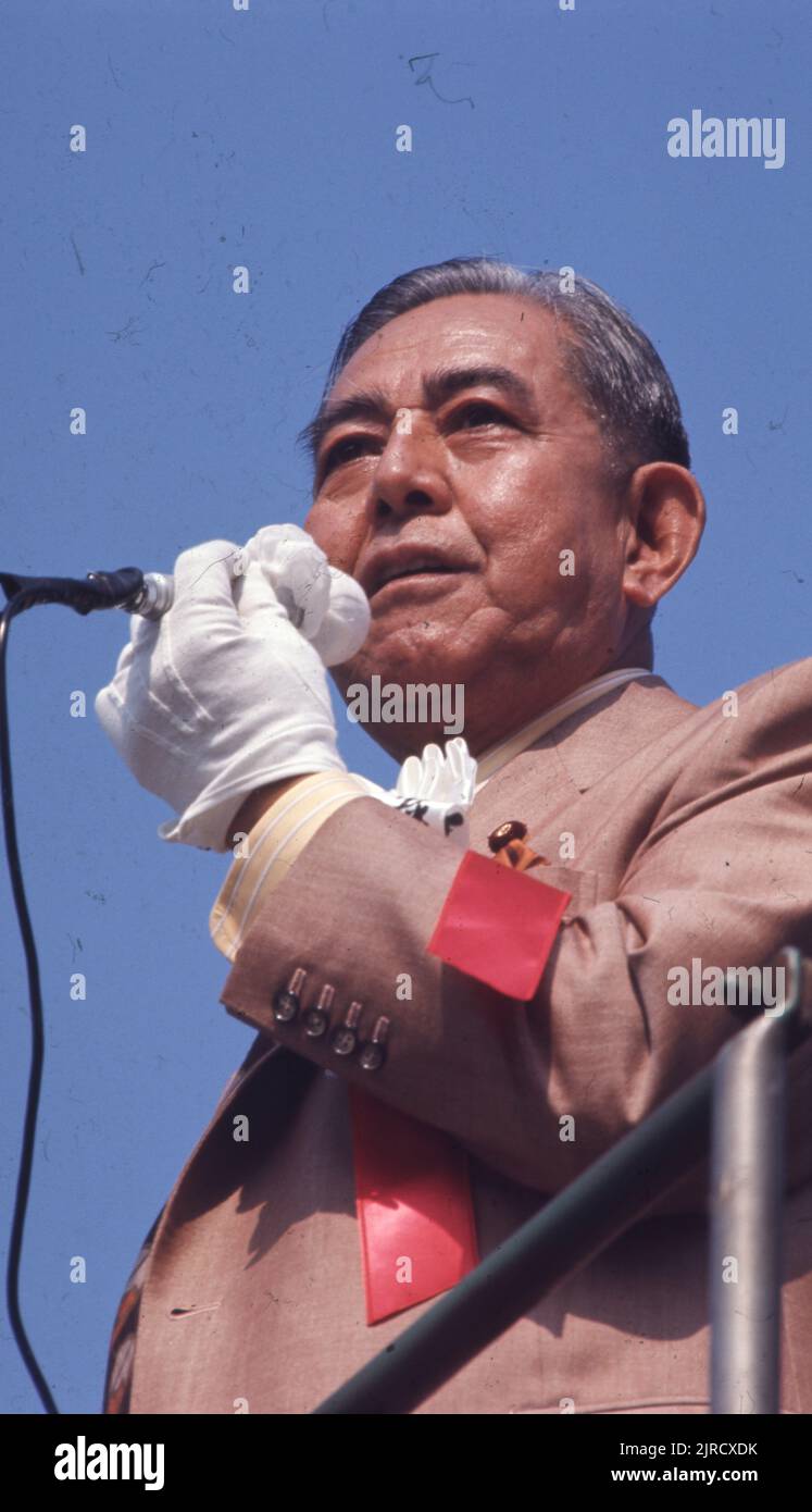 June 7, 1971, Tokyo, Japan: EISAKU SATO the Prime Minister of Japan is ...
