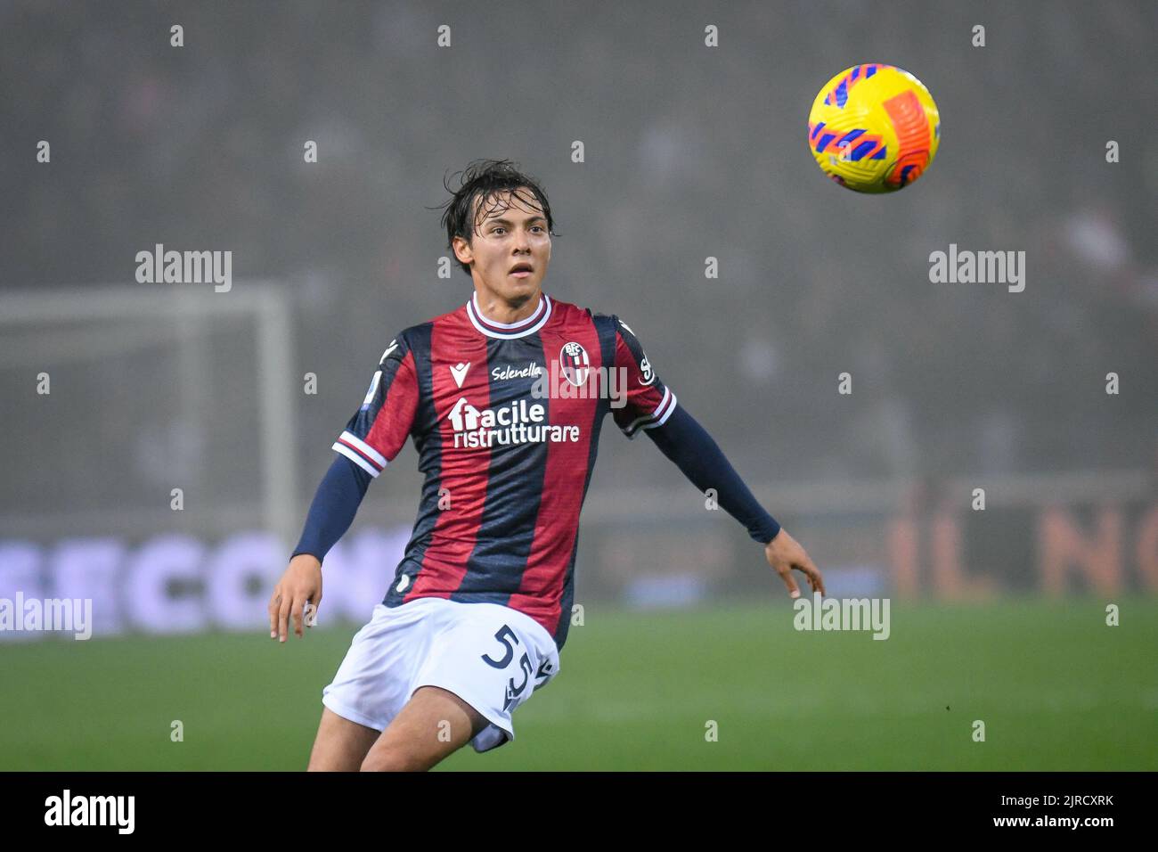 Renato Dall'Ara stadium, Bologna, Italy, November 21, 2021, Bologna's Emanuel Vignato portrait ...