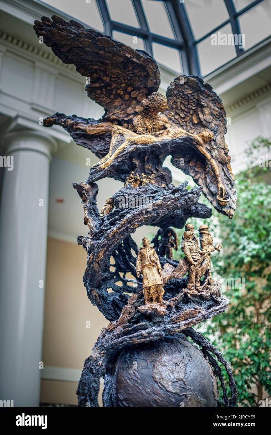 The Price of Freedom Sculpture by Greg Wyatt in the Arlington National ...