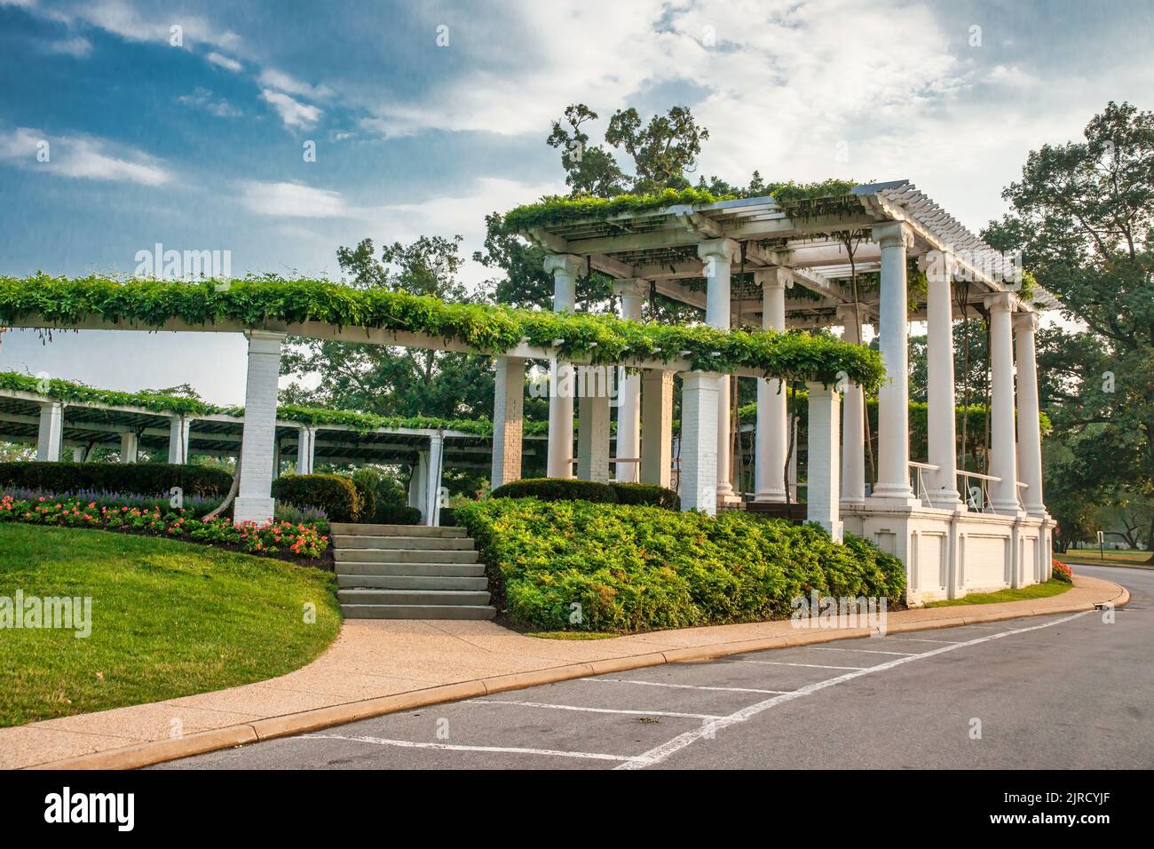 The James Tanner or Old Amphitheater at Arlington National Cemetery ...
