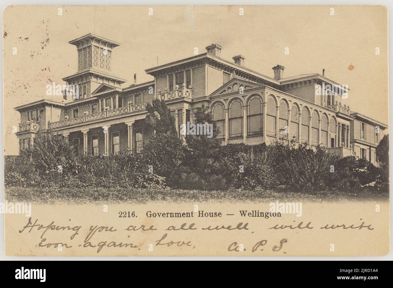 Government House, Wellington, 1900-1903, Wellington, by Muir & Moodie ...