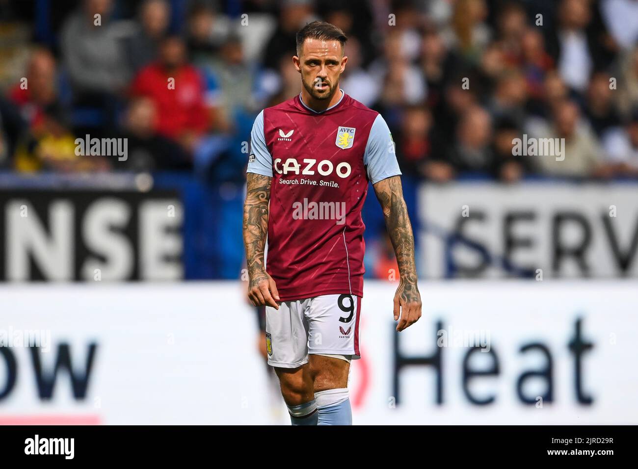 Danny Ings #9 of Aston Villa during the game Stock Photo - Alamy