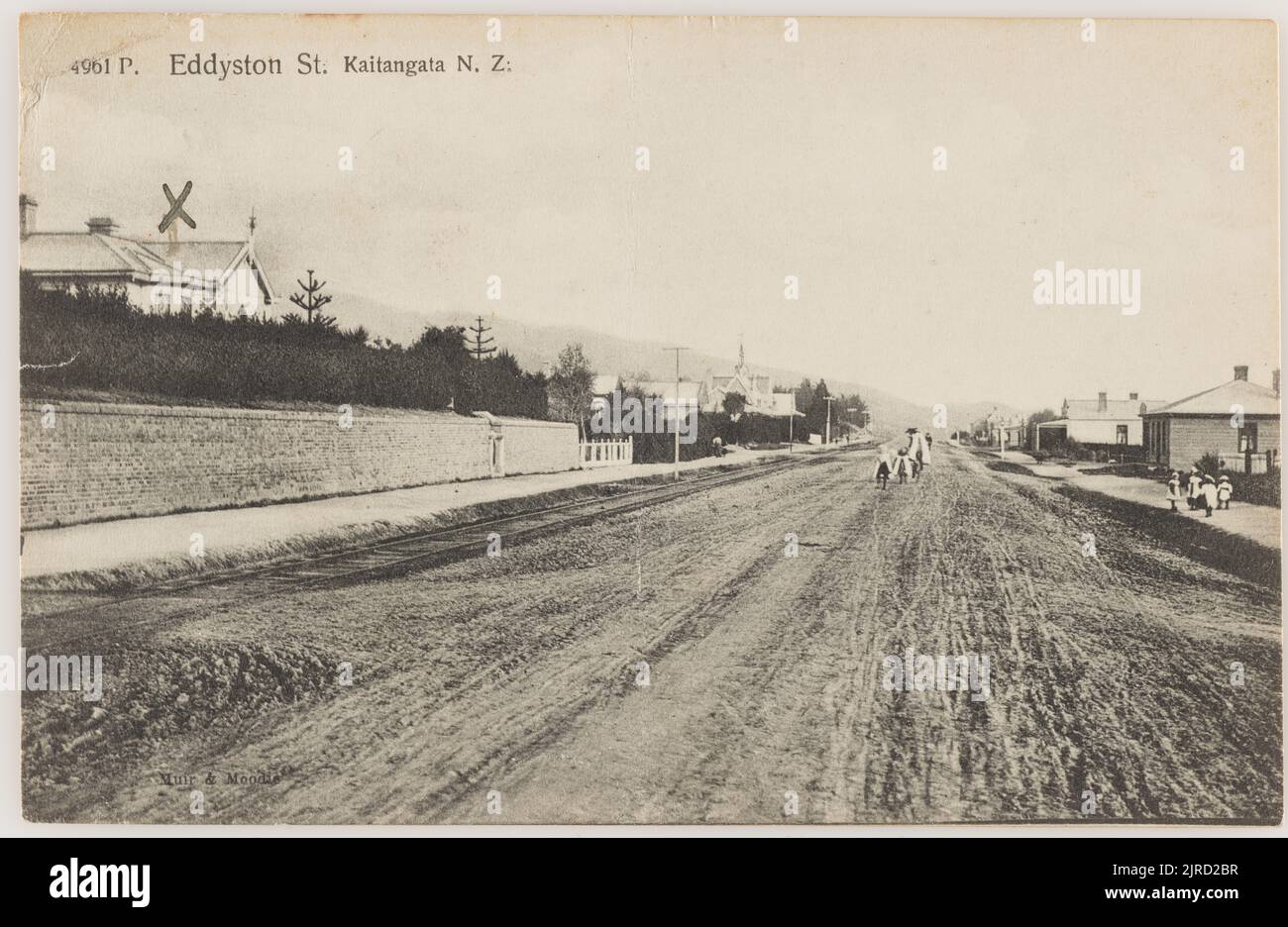 Eddyston Street, Kaitangata, New Zealand, 1904-1915, Kaitangata, by ...