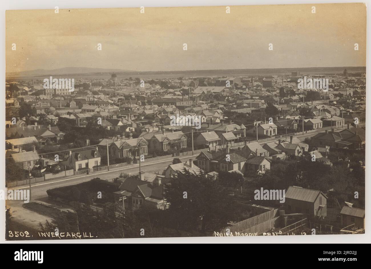 Invercargill, 1913, Invercargill, by Muir & Moodie Stock Photo - Alamy