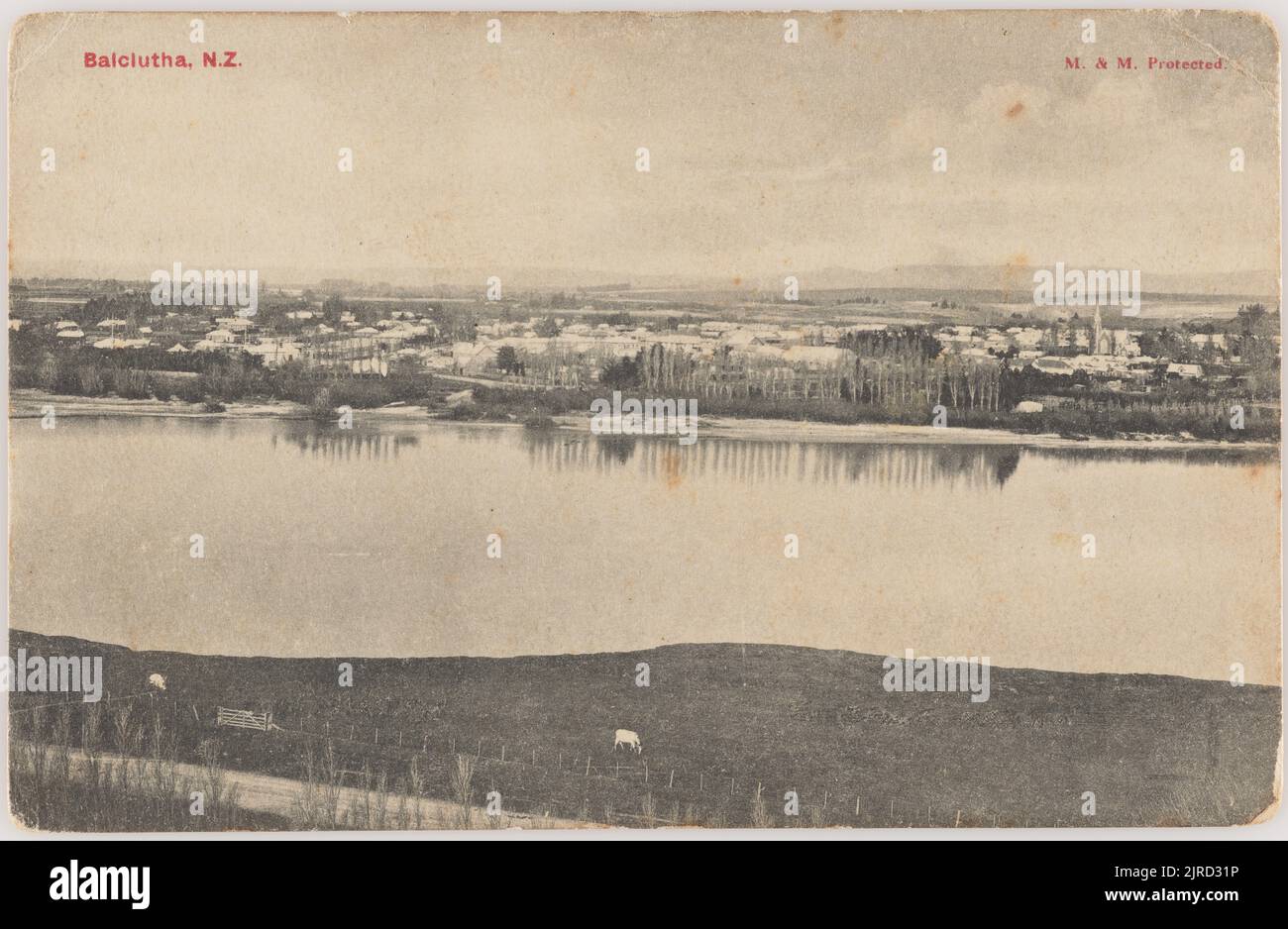 Balcultha, New Zealand, 1904-1915, Balclutha, by Muir & Moodie Stock ...