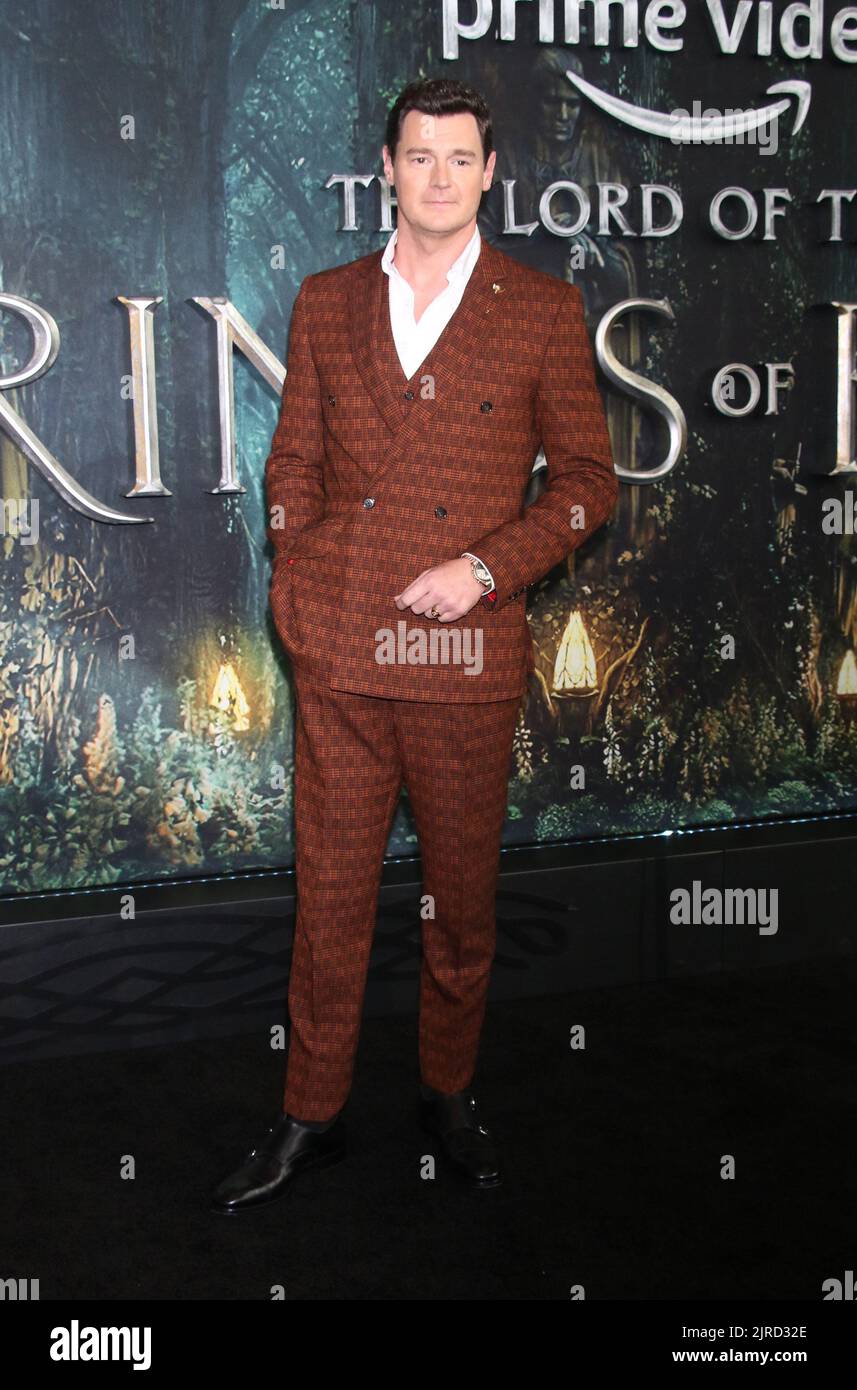 Ne Wyork, NY, USA. 23rd Aug, 2022. Benjamin Walker at the New York ...