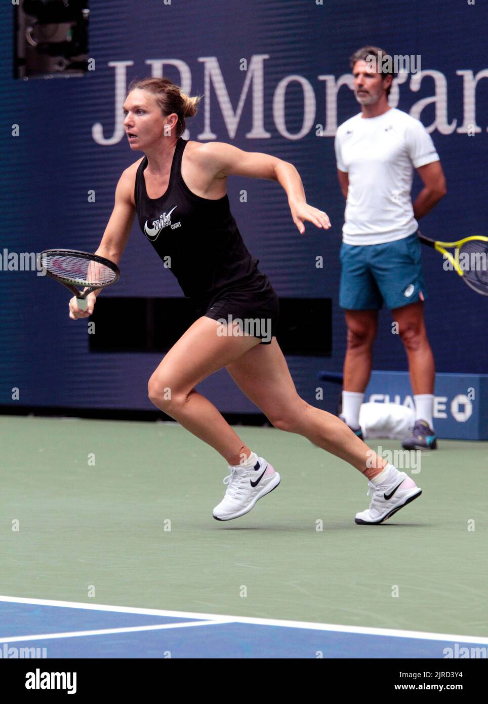 Flushing Meadows, New York, USA. 23rd Aug, 2022. Romania's Simona Halep ...
