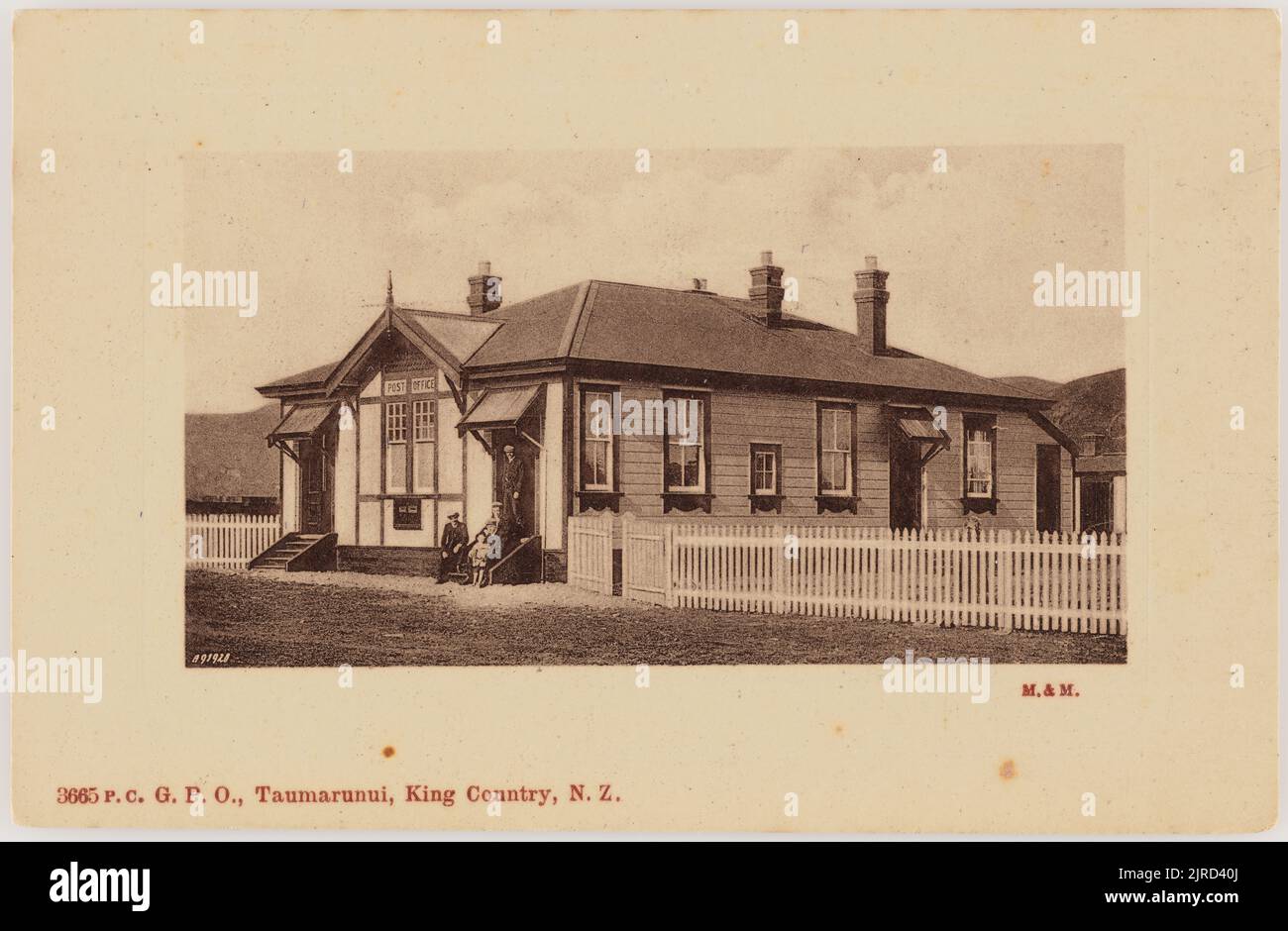 General Post Office, Taumaranui, King Country, New Zealand, 1909 ...