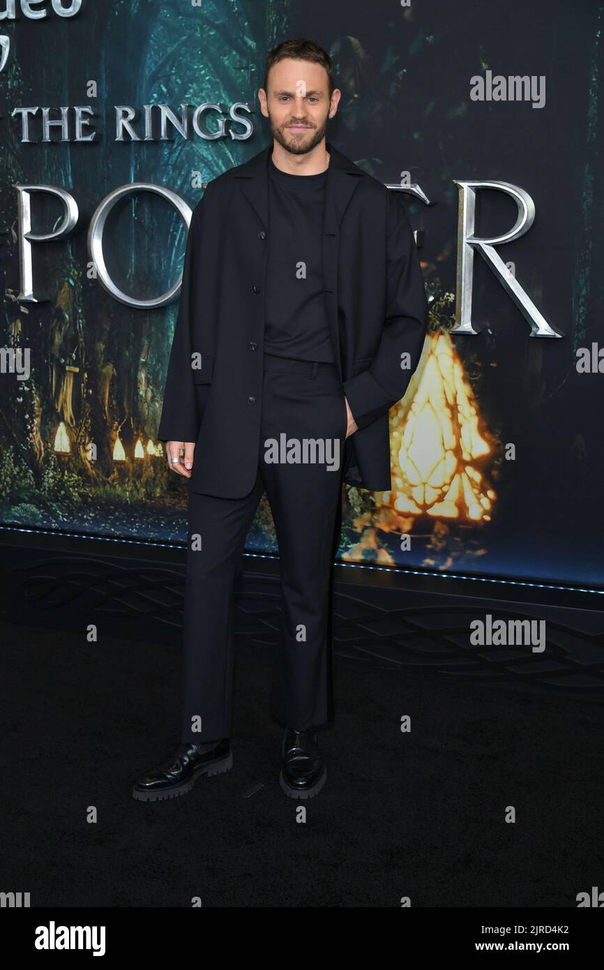 Charlie Vickers attends "The Lord Of The Rings: The Rings Of Power" New ...