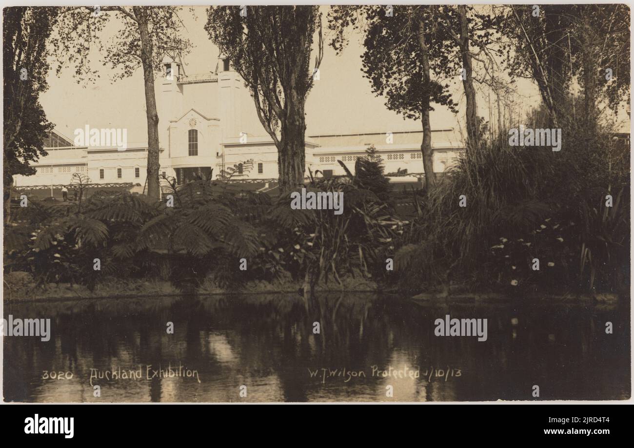 Auckland Exhibition, 1913, Auckland, by William Wilson Stock Photo - Alamy