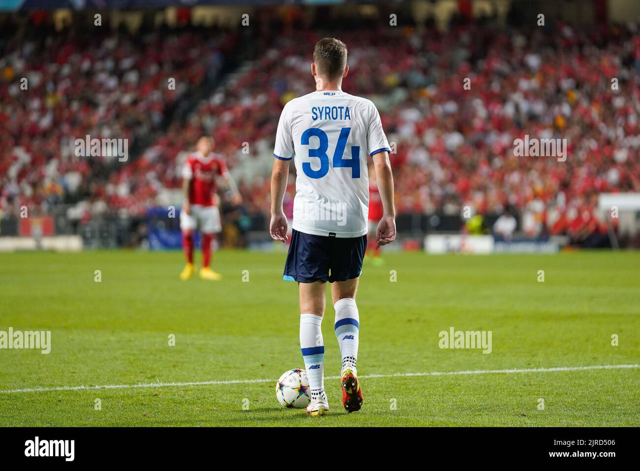 Oleksandr Syrota from Dynamo Kyiv in action during UEFA Champions ...