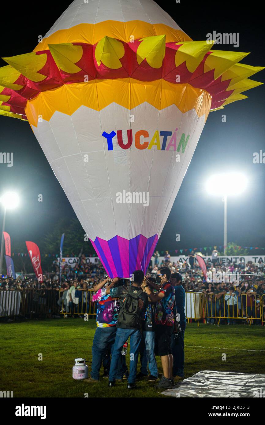 August 20, 2022, Tahmek, Mexico: Persons attend at second edition of ...