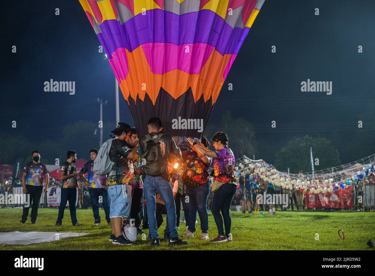 August 20, 2022, Tahmek, Mexico: Persons attend at second edition of ...
