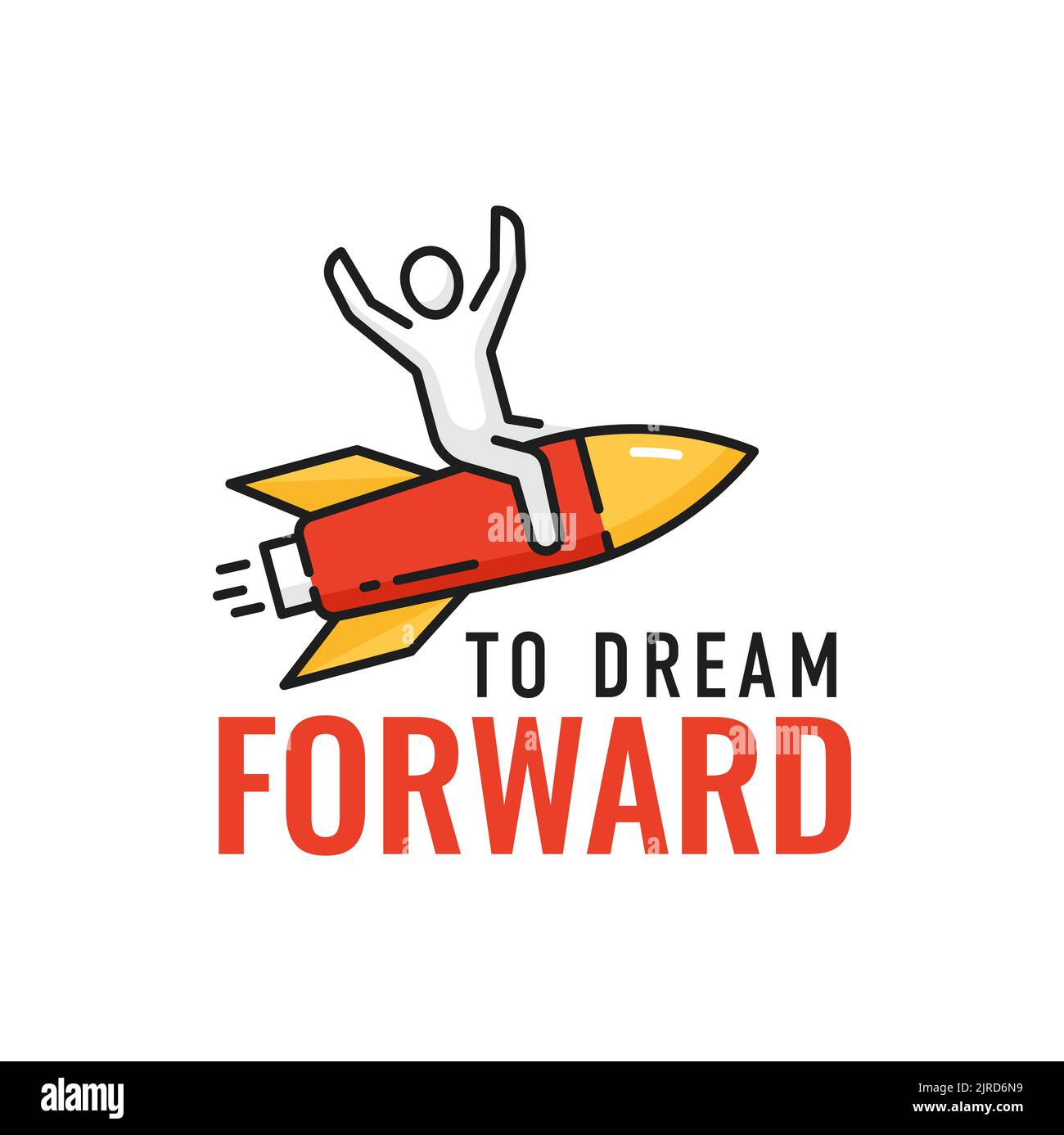 Business startup launch outline icon. Business success and achievement ...