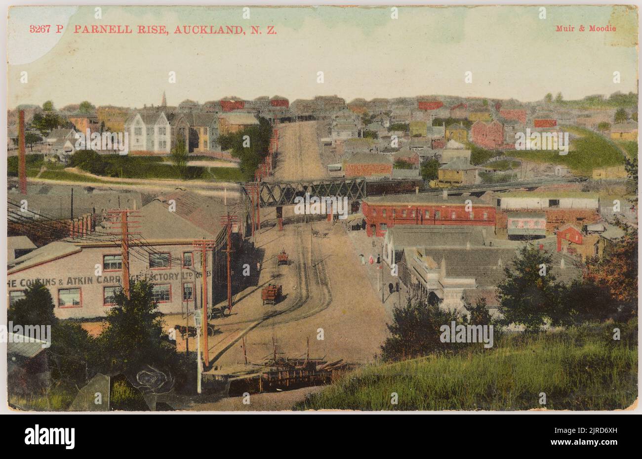 Parnell Rise, Auckland, N.Z., by Muir & Moodie, Burton Brothers Stock ...