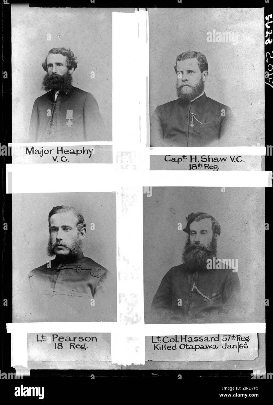 Heaphy, Shaw, Pearson, Hassard, circa 1895, maker unknown Stock Photo ...