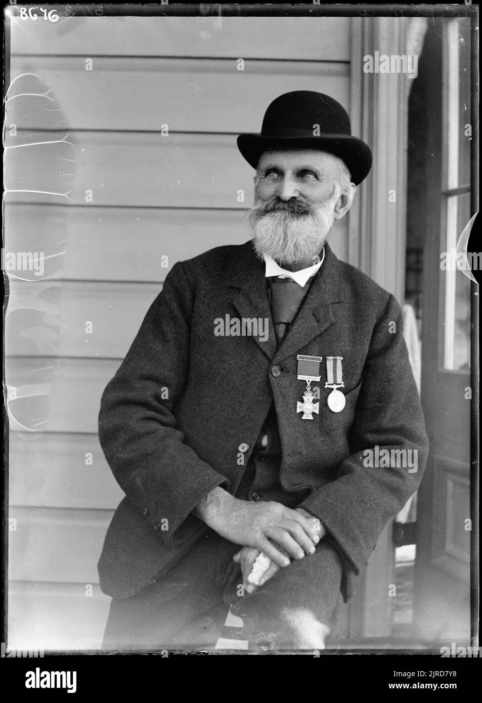 Captain Mace - holder of the New Zealand Cross, Circa 1895, by William ...