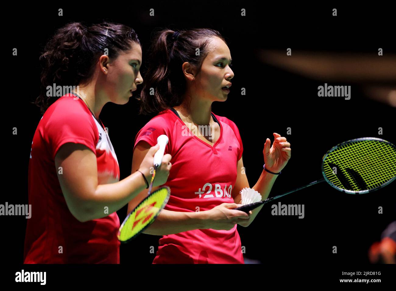 Tokyo, Japan. 23rd Aug, 2022. Margot Lambert & Anne Tran (FRA ...