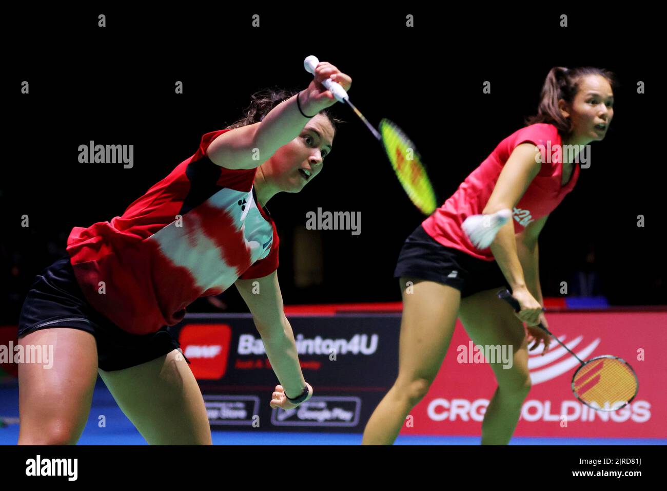 Tokyo, Japan. 23rd Aug, 2022. Margot Lambert & Anne Tran (FRA ...