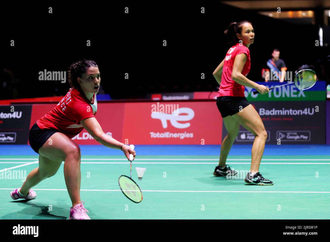 Tokyo, Japan. 23rd Aug, 2022. Margot Lambert & Anne Tran (FRA ...