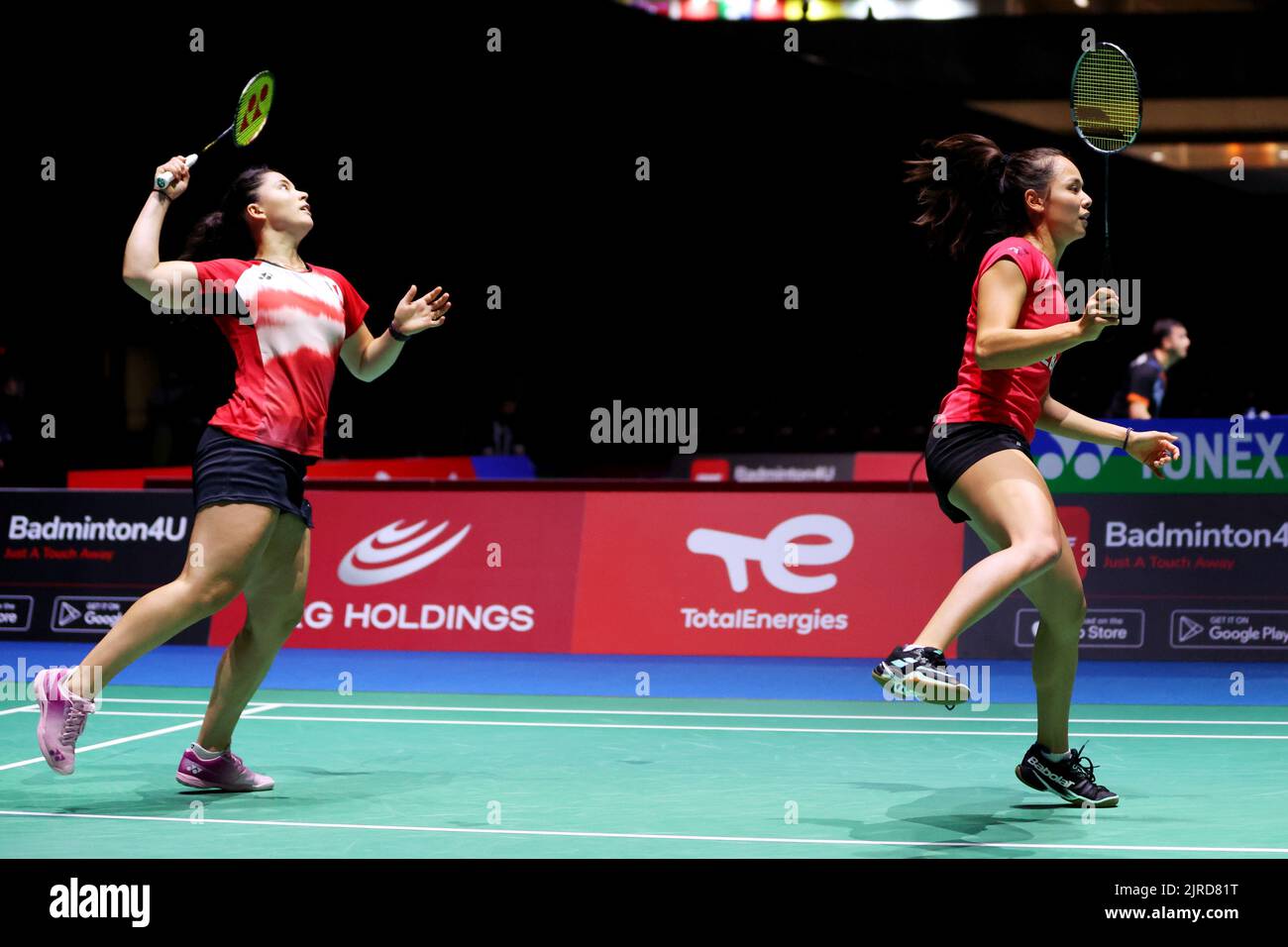 Tokyo, Japan. 23rd Aug, 2022. Margot Lambert & Anne Tran (FRA ...