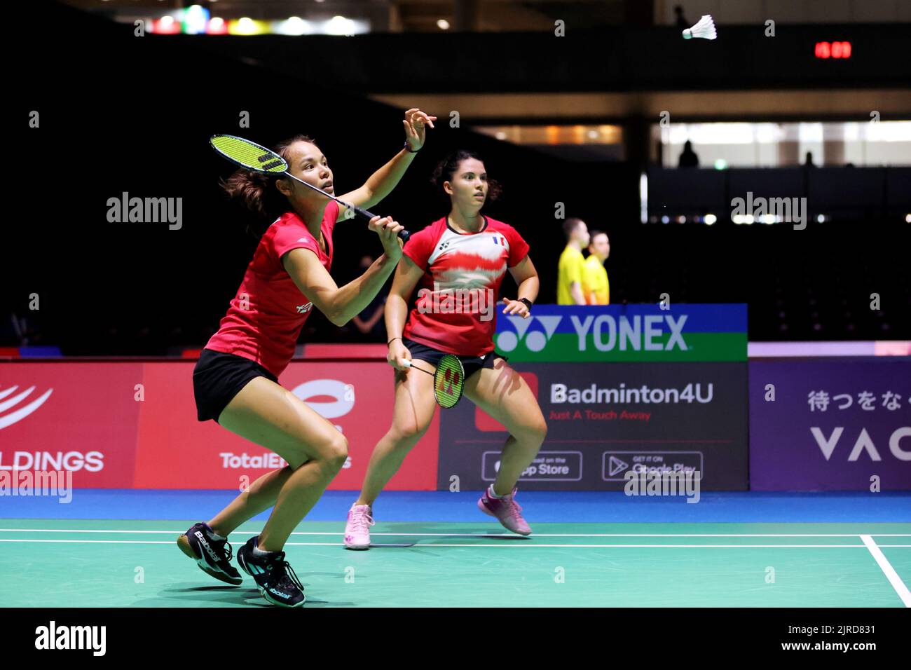 Tokyo, Japan. 23rd Aug, 2022. Margot Lambert & Anne Tran (FRA ...