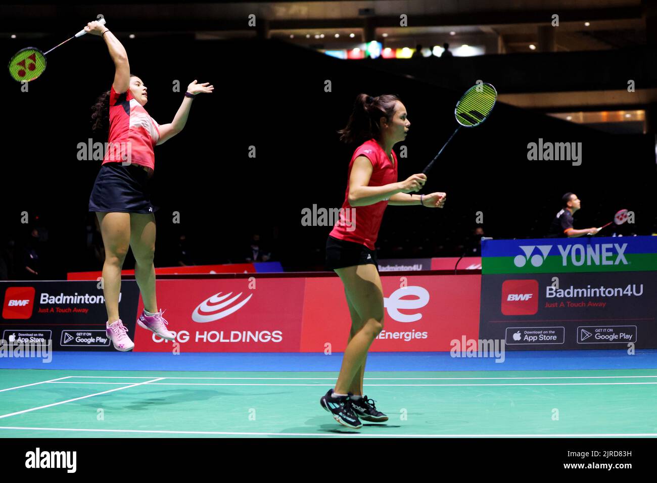 Tokyo, Japan. 23rd Aug, 2022. Margot Lambert & Anne Tran (FRA ...