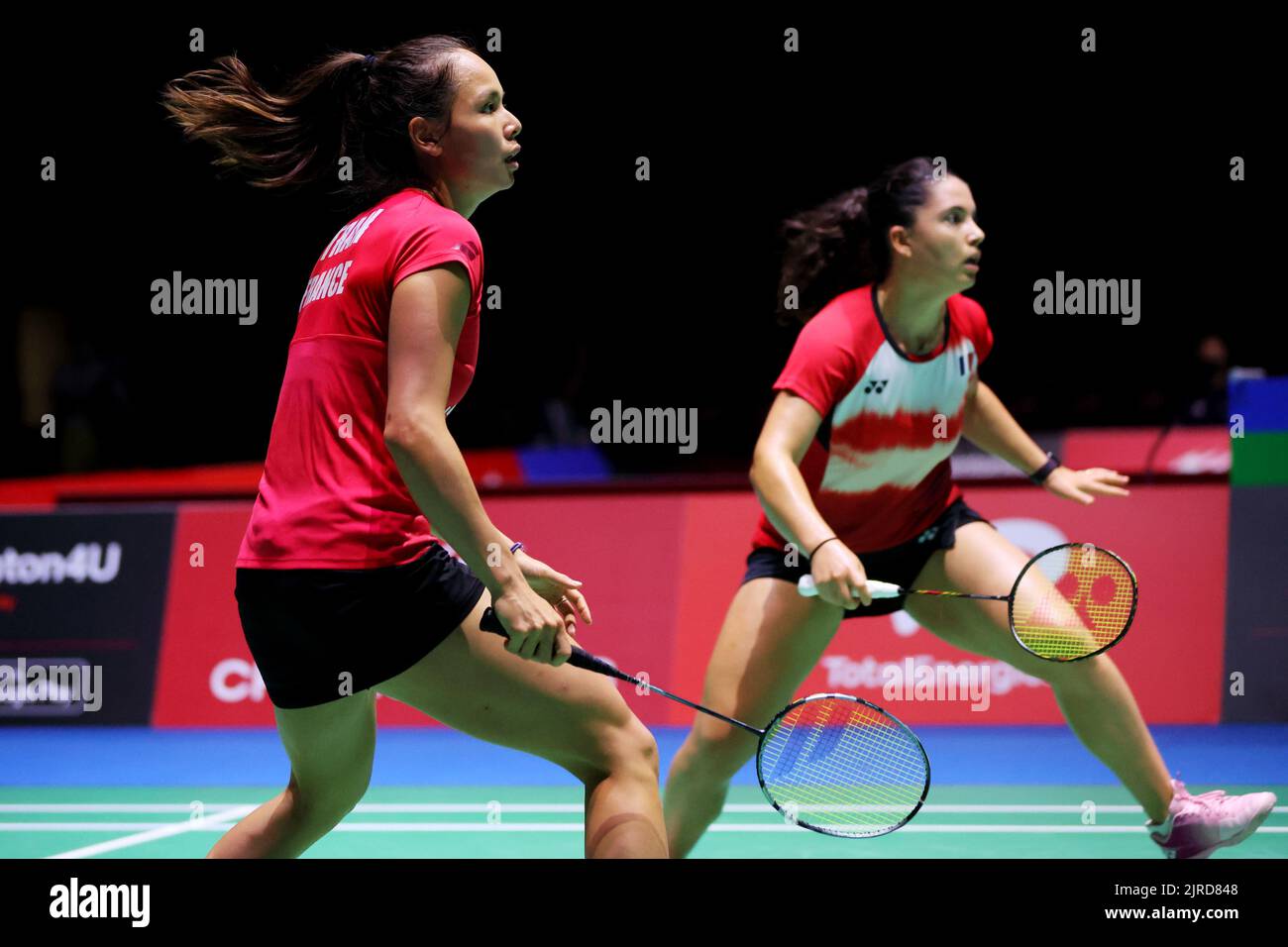 Tokyo, Japan. 23rd Aug, 2022. Margot Lambert & Anne Tran (FRA ...