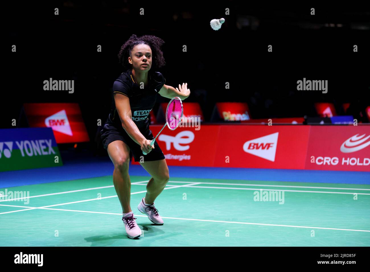 Tokyo, Japan. 23rd Aug, 2022. Leonice Huet (FRA) Badminton ...