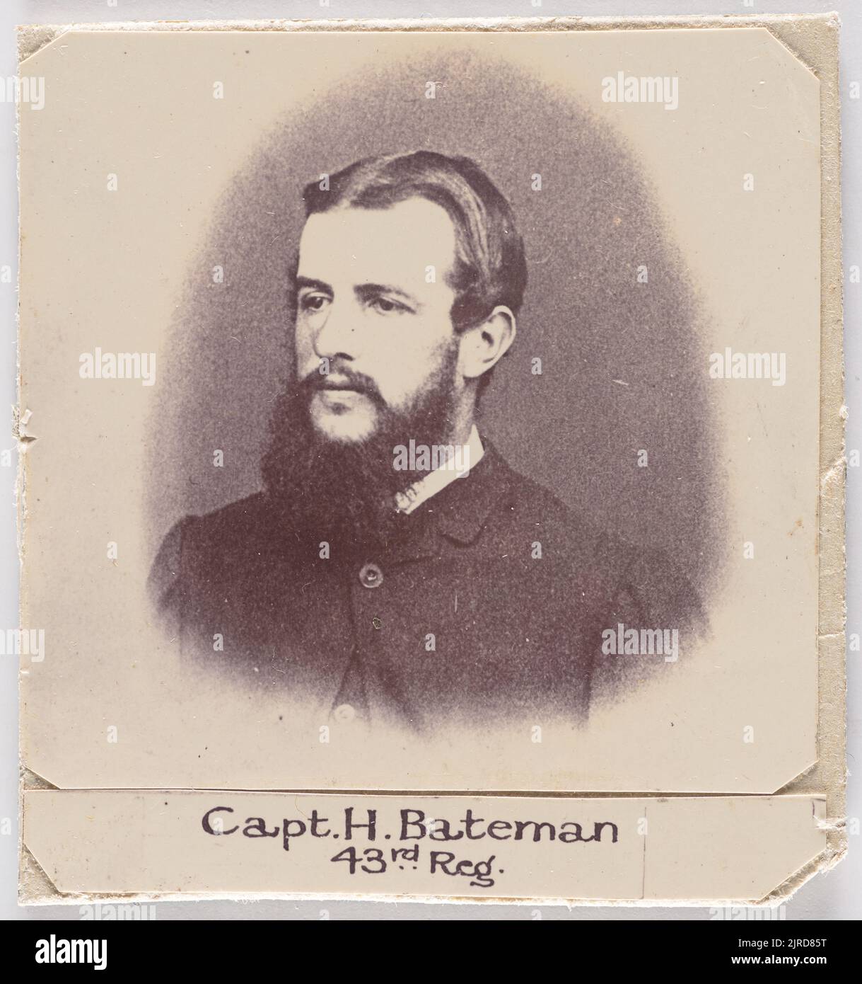 Bateman, Capt. H., circa 1860, maker unknown Stock Photo - Alamy