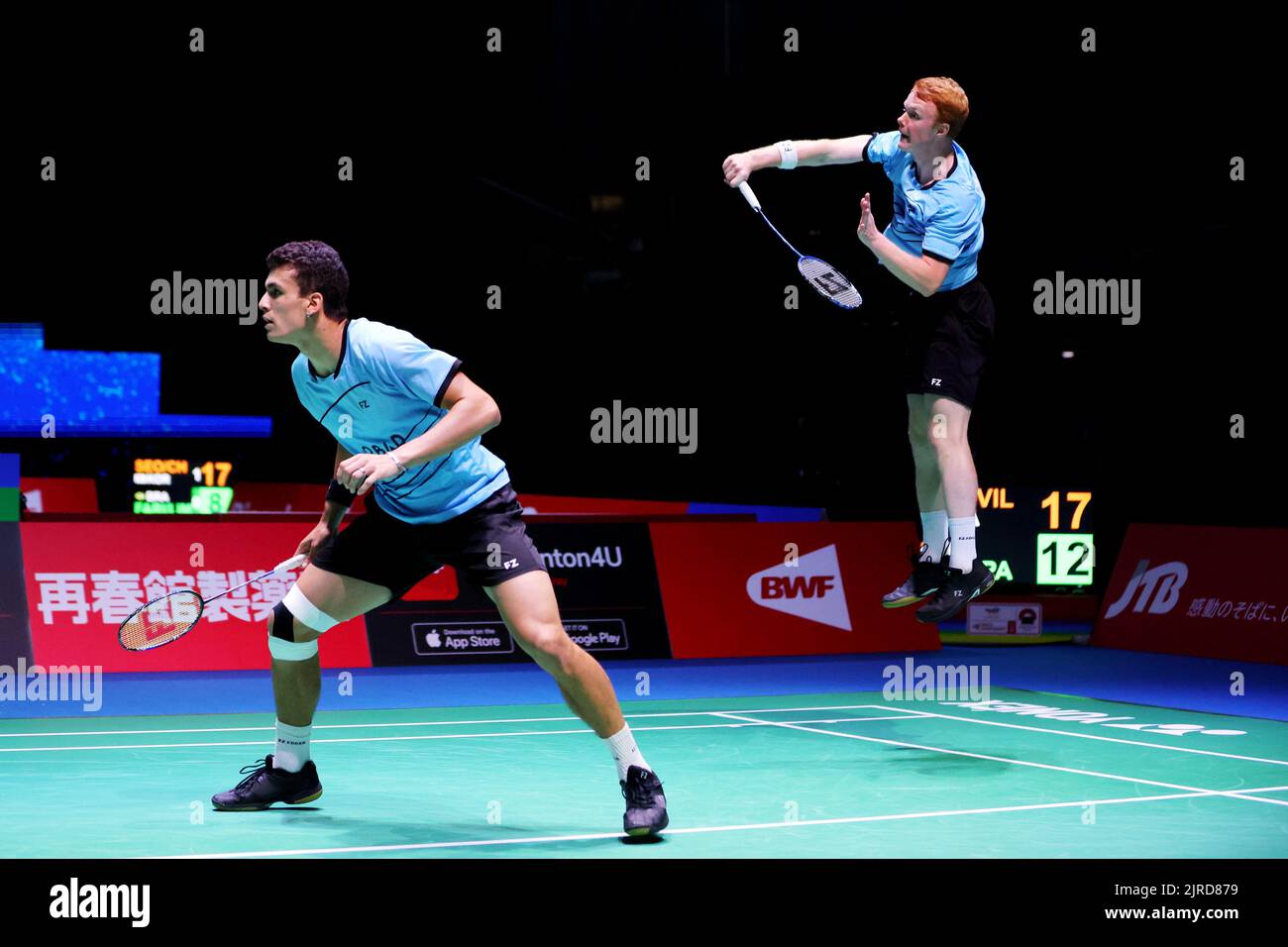 Tokyo, Japan. 23rd Aug, 2022. Fabien Delrue & William Villeger (FRA ...