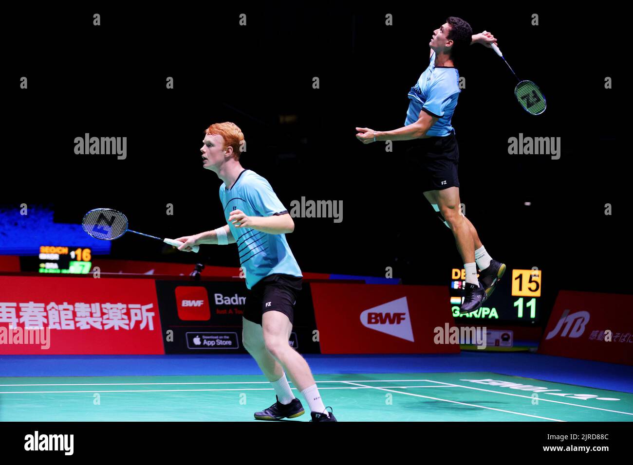 Tokyo, Japan. 23rd Aug, 2022. Fabien Delrue & William Villeger (FRA ...