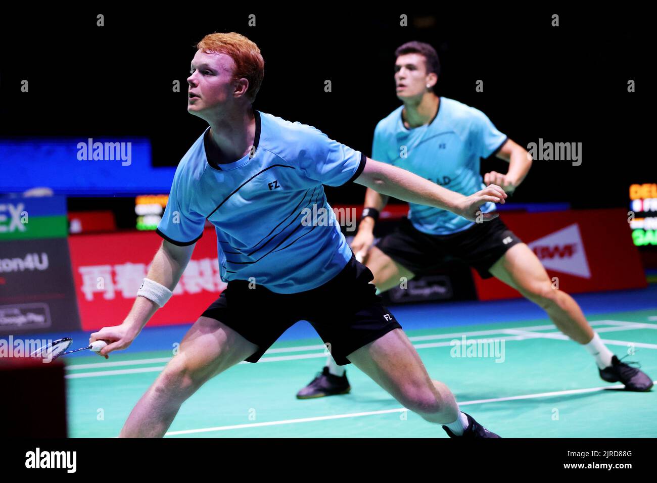 Tokyo, Japan. 23rd Aug, 2022. Fabien Delrue & William Villeger (FRA ...